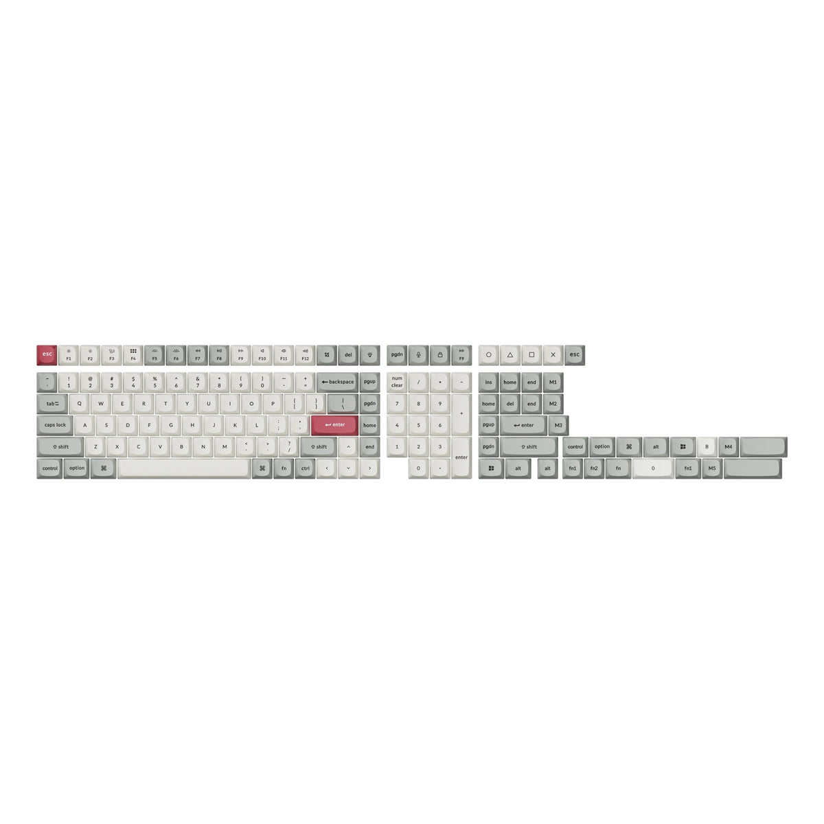 Double Shot PBT OSA Full Set Keycap Set – Keychron Austria