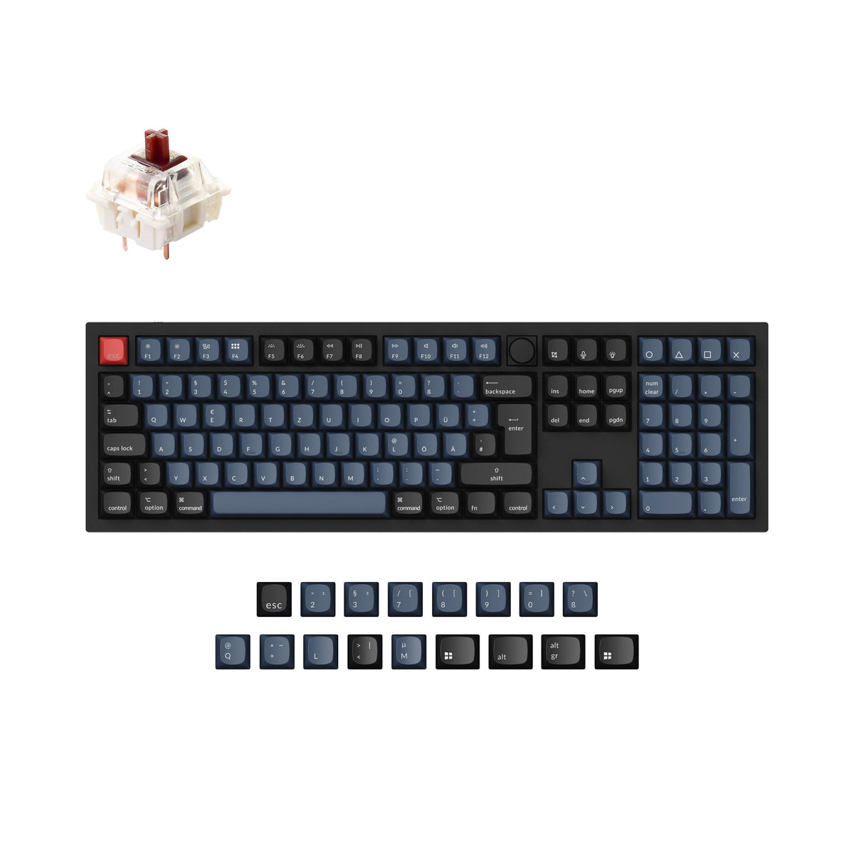 German ISO Keyboards – Keychron Austria