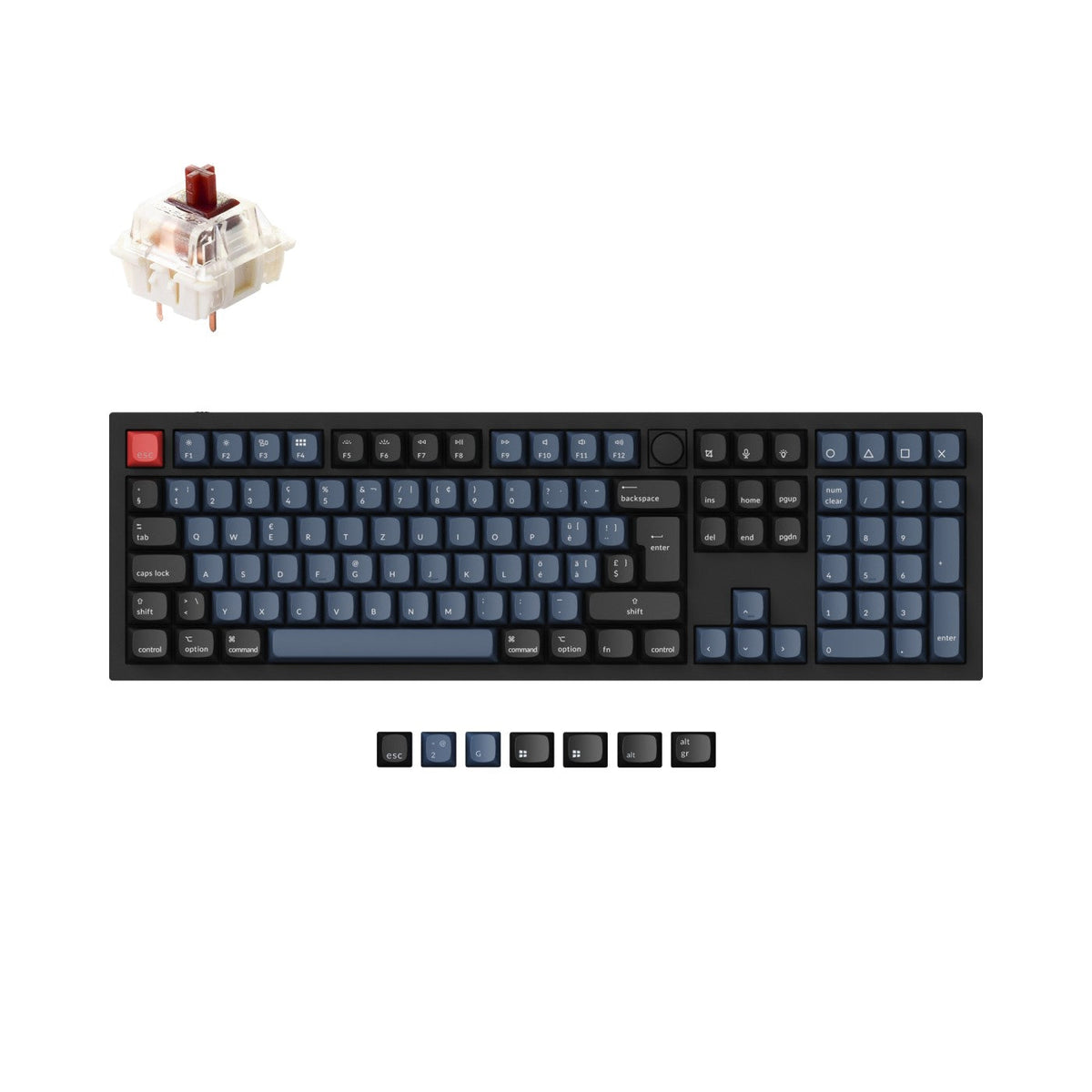 German ISO Keyboards – Keychron Austria
