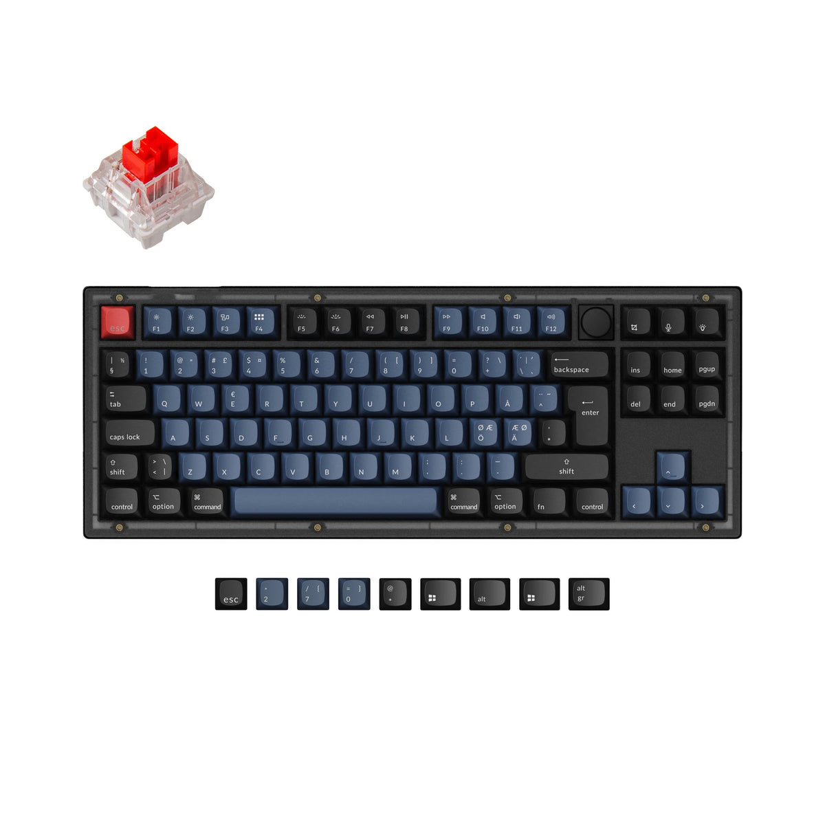 Keychron V3 QMK ISO-Layout-Sammlung für benutzerdefinierte mechanische ...